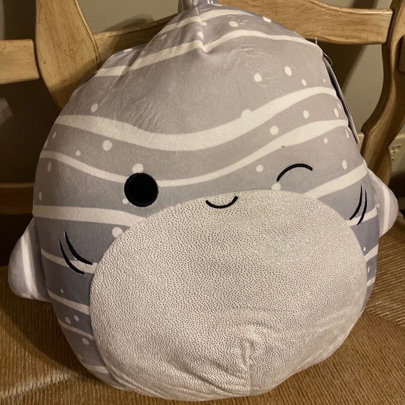 Squishmallows | Toys | Squishmallow 8 Sachie Sparkle Whale Shark ...